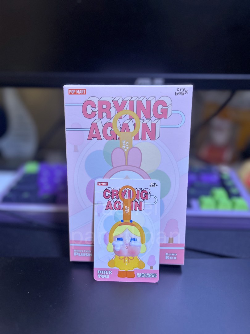 Crybaby Crying Again Plush Pendant Duck You, Hobbies & Toys, Toys ...