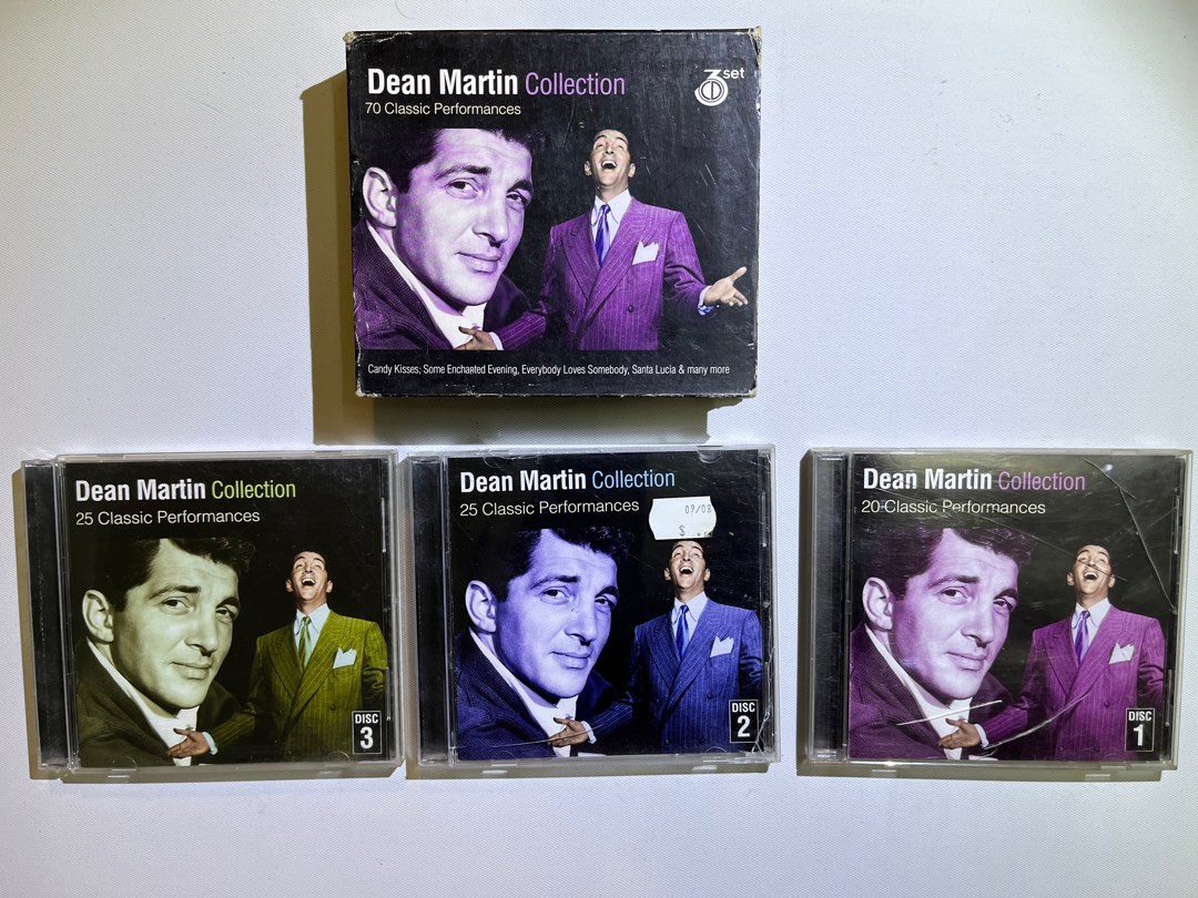 Dean Martin Collection (2006) Diamond005/3 CD 3x set 70 Classic ...
