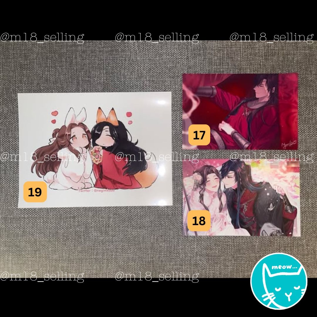 [m18 CN BL MERCH] DANMEI TGCF Heaven Official's Blessing Hua Cheng Xie ...