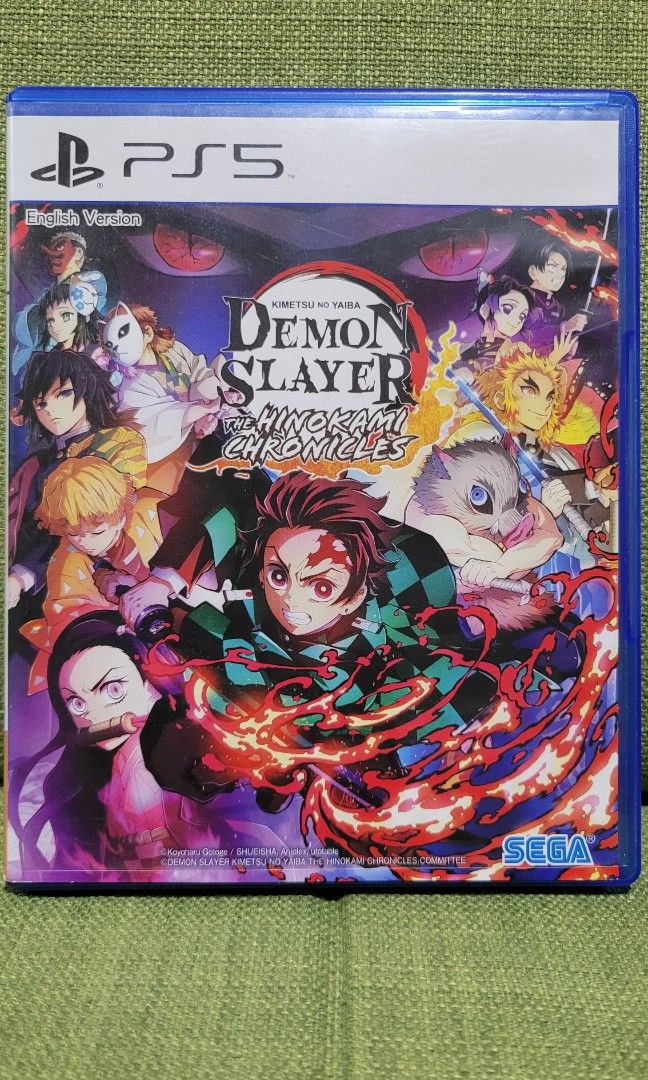 Demon Slayer Kimetsu no Yaiba The Hinokami Chronicles (R3), Video ...