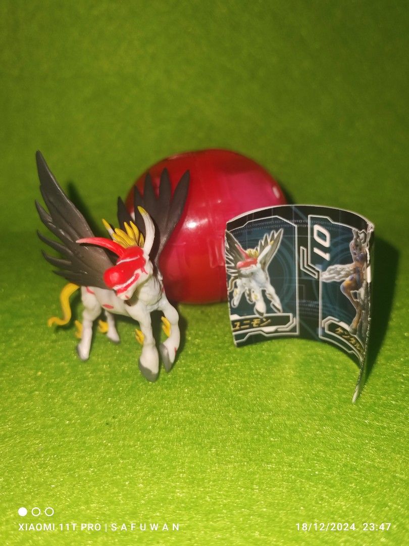 Digimon Unimon, Hobbies & Toys, Collectibles & Memorabilia, Vintage ...