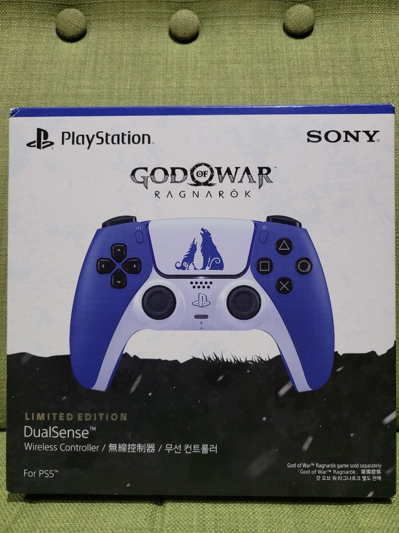 Dualsense PS5 Controller God of War Ragnarok Edition, Video Gaming ...