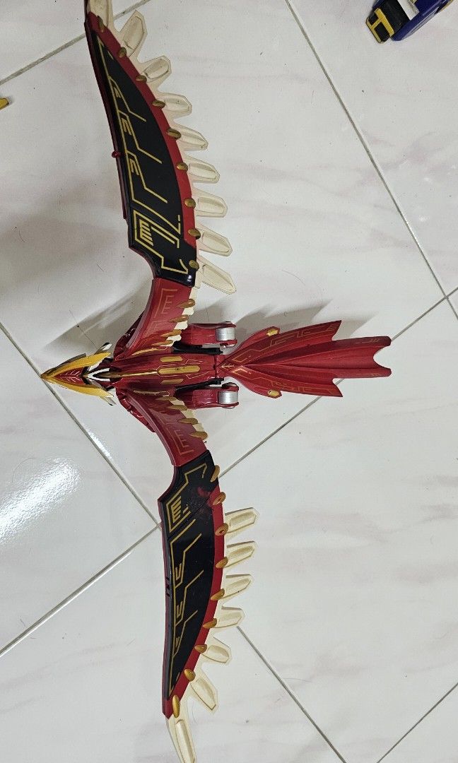 Dx Power Ranger/Hyakuju Sentai Gao Ranger megazord Falcon & bison ...