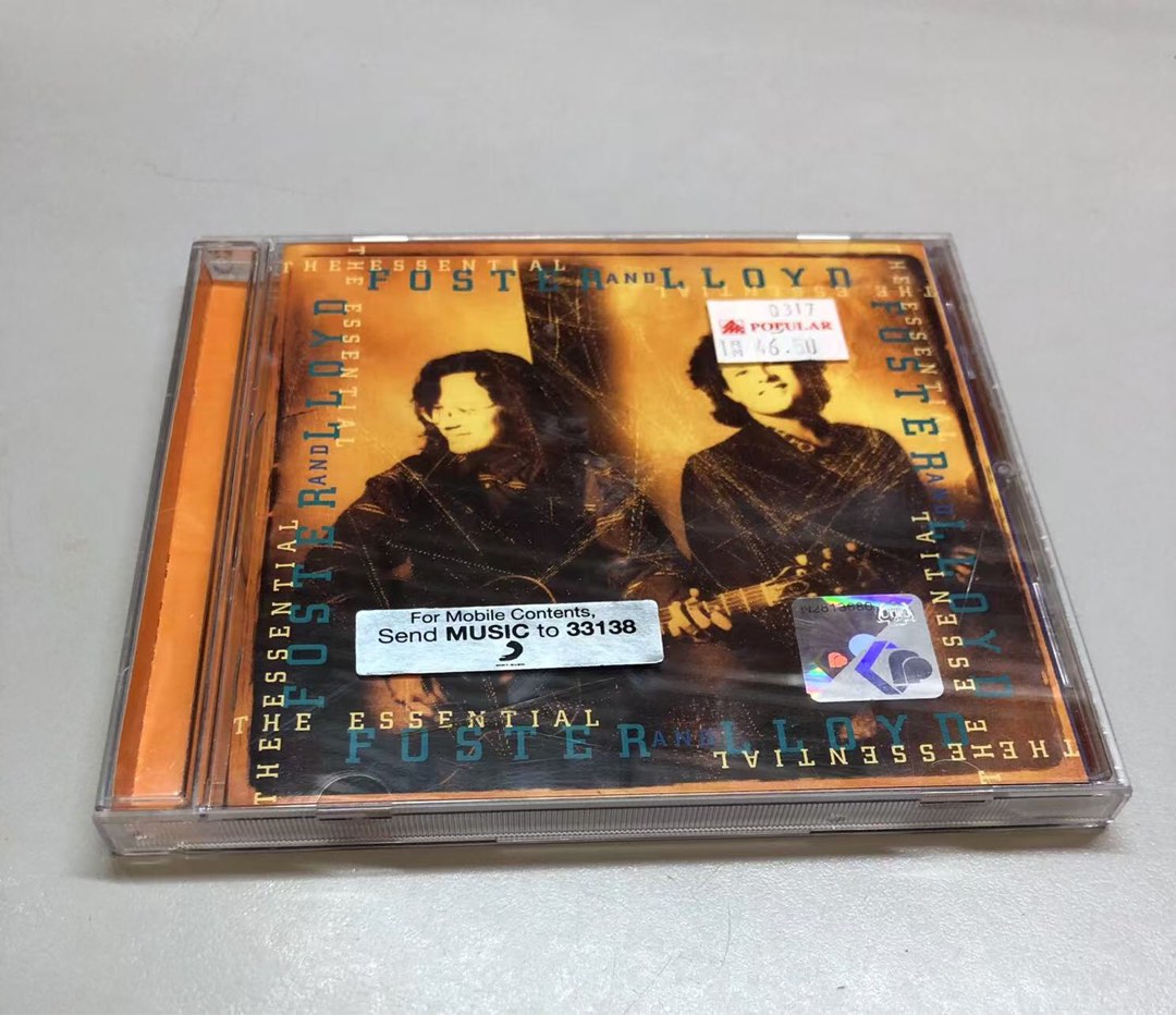 (Eng CD) The essential Foster and Lloyd, Hobbies & Toys, Music & Media ...