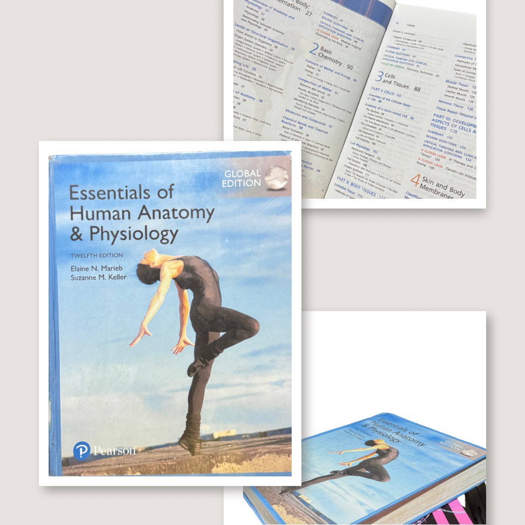 Essentials of Human Anatomy and Physiology (12th Ed.) by Marieb and ...