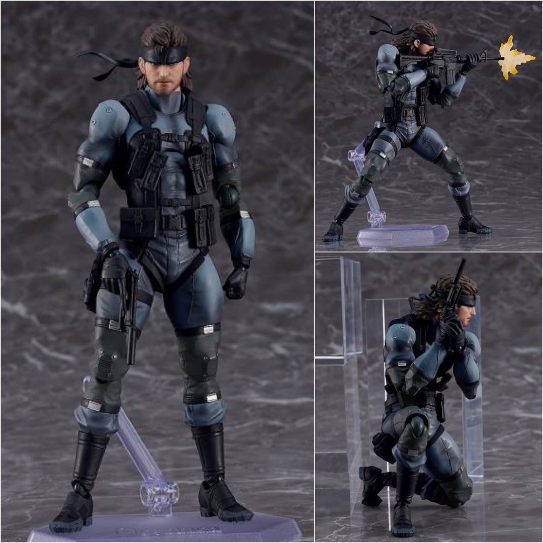Figma: METAL GEAR SOLID - Solid Snake - MGS2 Ver. (Updated Edition ...