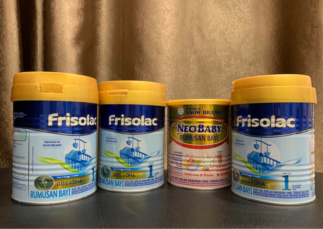 Frisolac and Neo Baby 0-12 months formula milk, Babies & Kids, Nursing ...