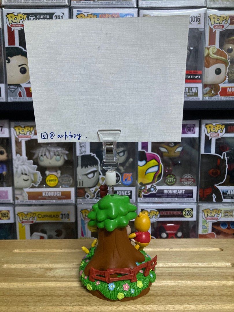 Hong Kong Disneyland Winnie the Pooh Card/Note/Photo Holder (With Box ...