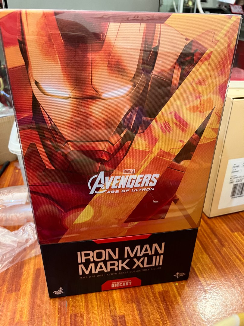 Hot toys iron man mark 43 reissue set, Hobbies & Toys, Toys & Games on ...