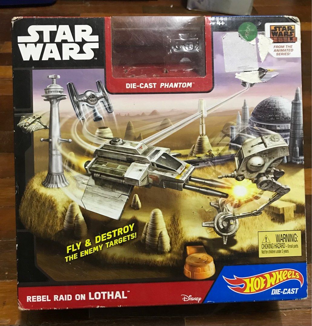 Hotwheels star wars rebel raid on lothar - diorama base only, Hobbies ...