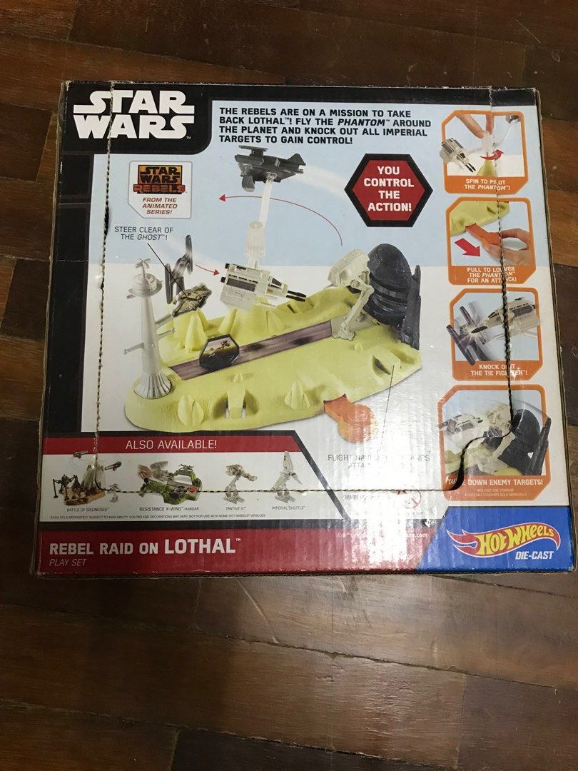 Hotwheels star wars rebel raid on lothar - diorama base only, Hobbies ...
