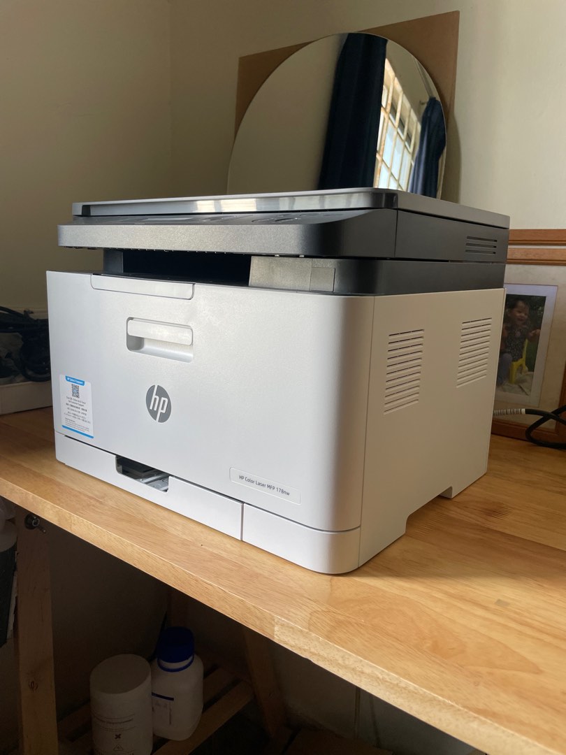 HP 178nw all in colour laserjet printer, Computers & Tech, Printers ...