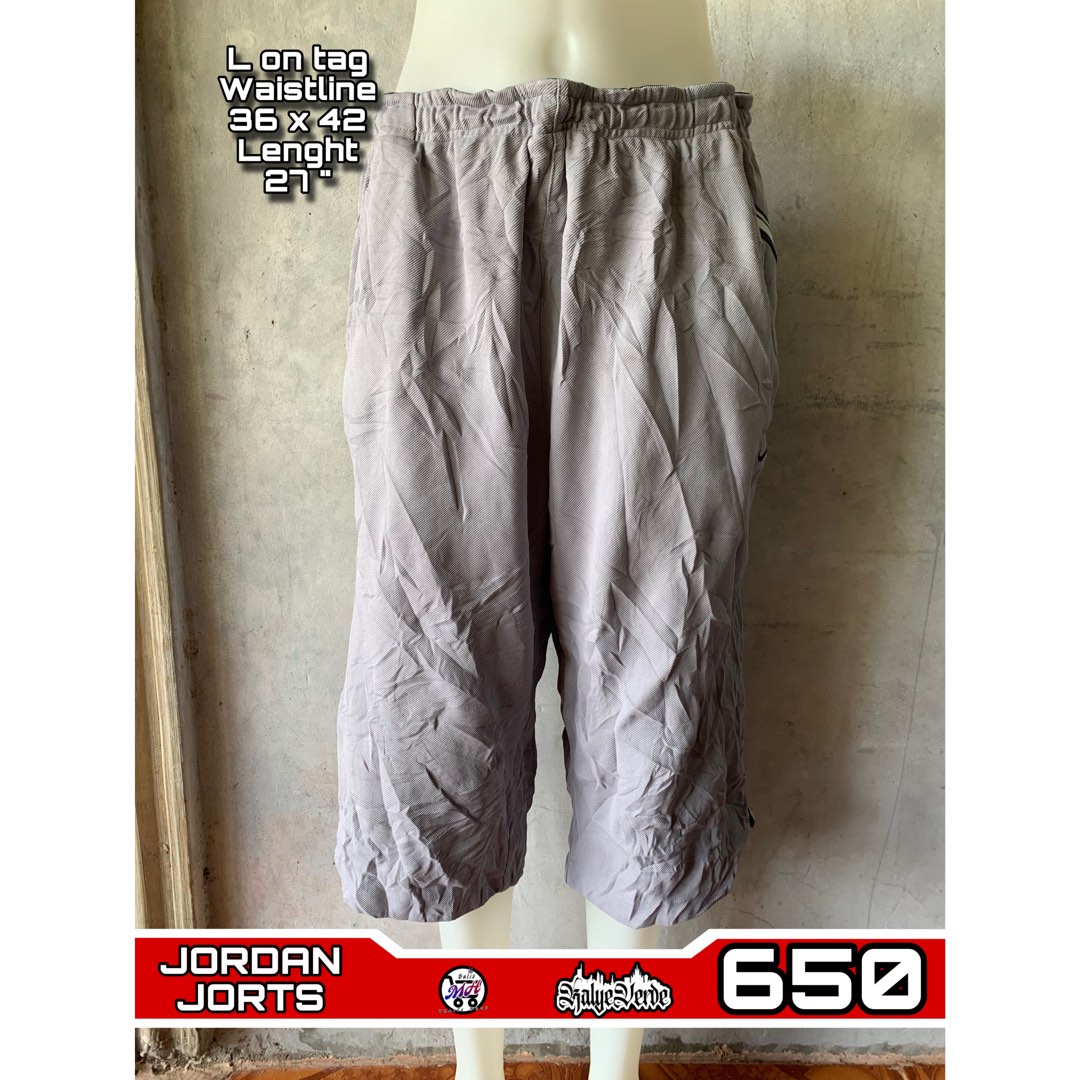 JORDAN JORTS thrift embroided logos for man / ukay ukay pang lalake ...