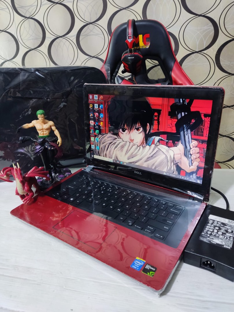 Jual Laptop Gaming Desain DELL PANDORA 7447-A02 RED RAM 16GB SSD 240GB ...