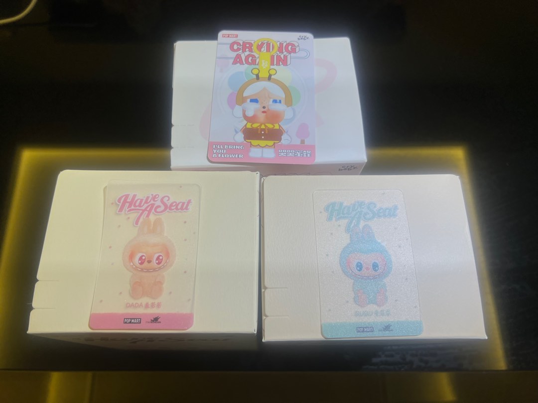 Labubu / Crying Again, Hobbies & Toys, Toys & Games on Carousell