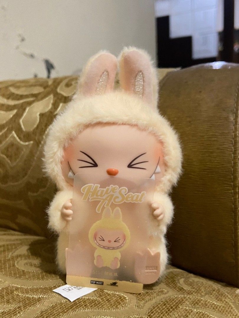 Labubu ORI POPMART sisi have a seat, selected, Toys & Collectibles ...