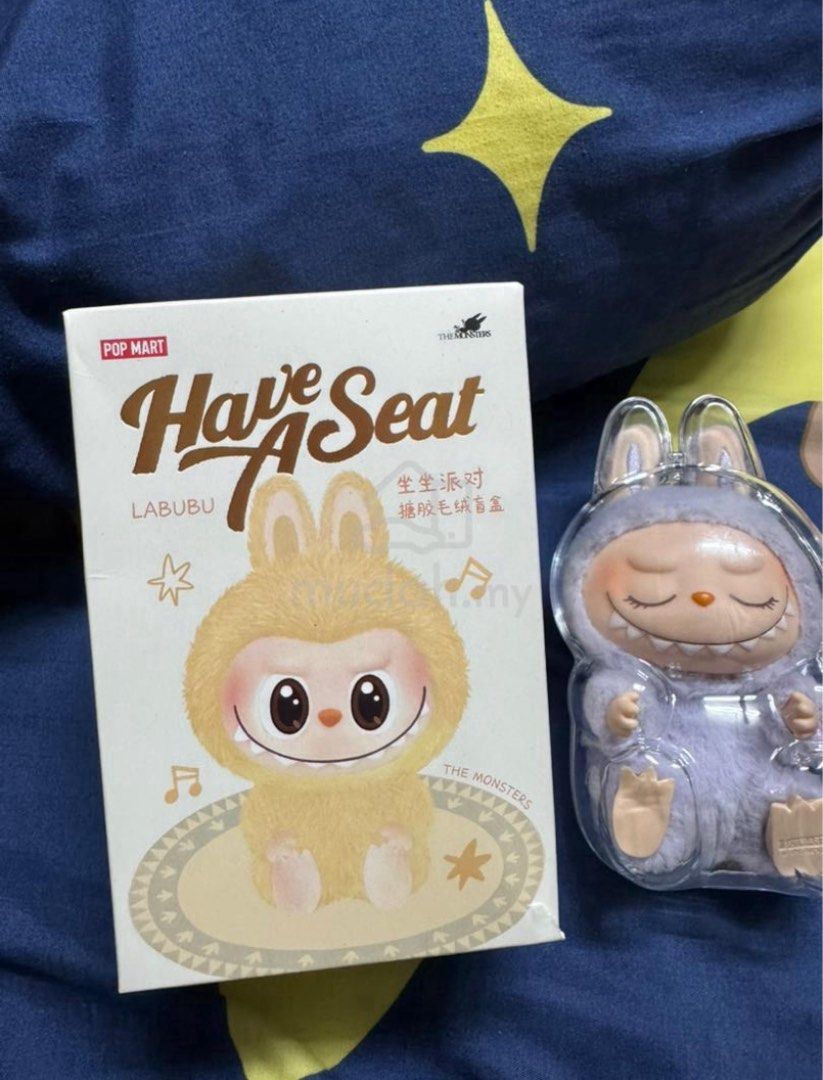 Labubu original popmart, Hobbies & Toys, Toys & Games on Carousell