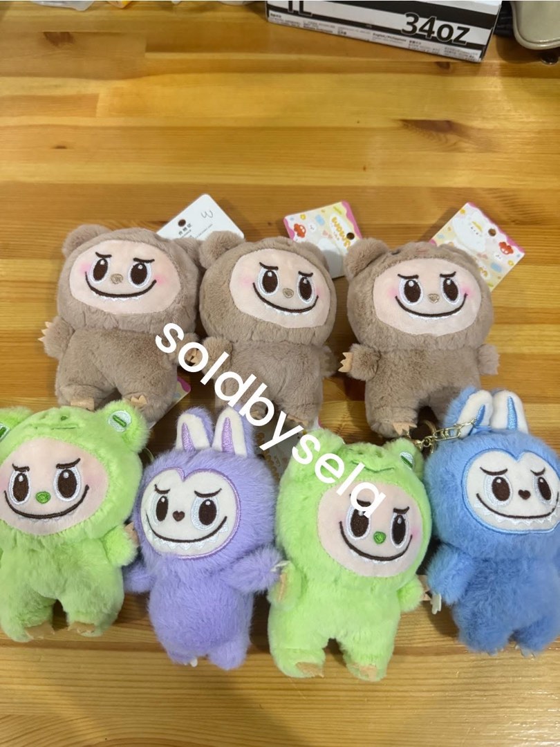 Labubu Plushies, Hobbies & Toys, Toys & Games on Carousell