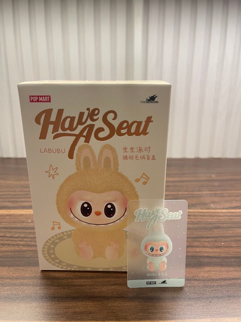 LABUBU V2 HAVE A SEAT 2.0 THE MONSTERS ORIGINAL POPMART SEALED - QUQU, Toys & Collectibles ...