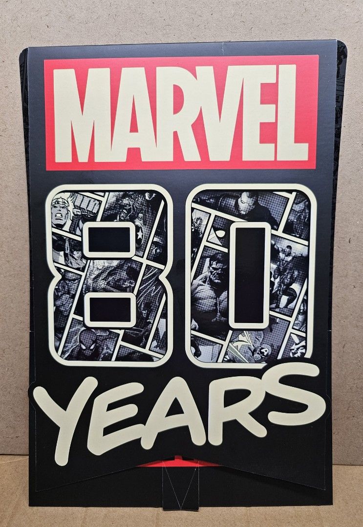LIMITED EDITION MARVEL 80 YEARS POS MALAYSIA SETEM KU COLLABORATION ...