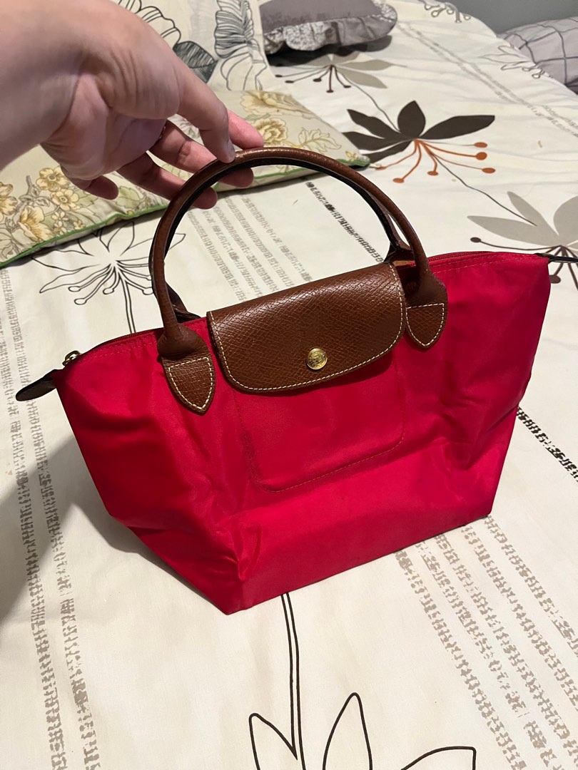 Longchamp Le Pliage Original SSH, Barang Mewah, Tas & Dompet di Carousell
