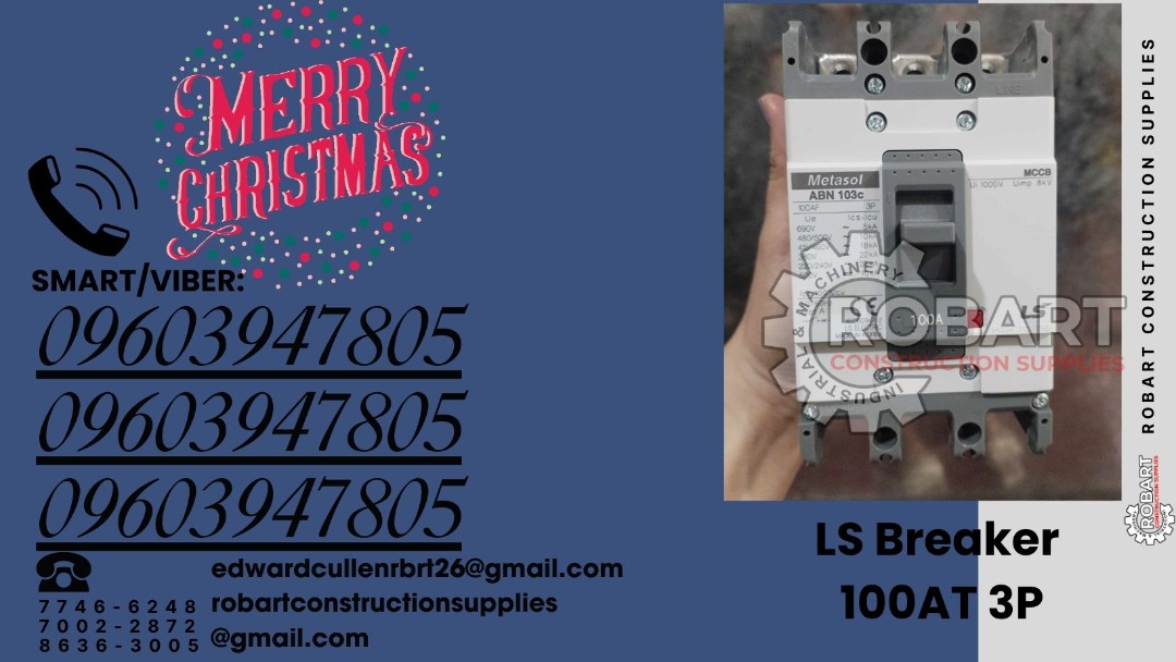 LS Breaker 100AT 3P, Commercial & Industrial, Industrial Equipment on ...