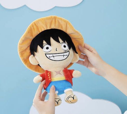 Luffy One Piece Plush Toy by Miniso, Hobbies & Toys, Toys & Games on ...