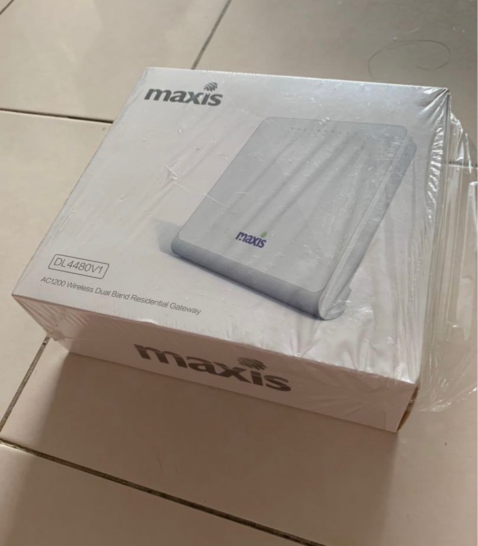 Maxis AC1200 Wireless router, Computers & Tech, Parts & Accessories ...
