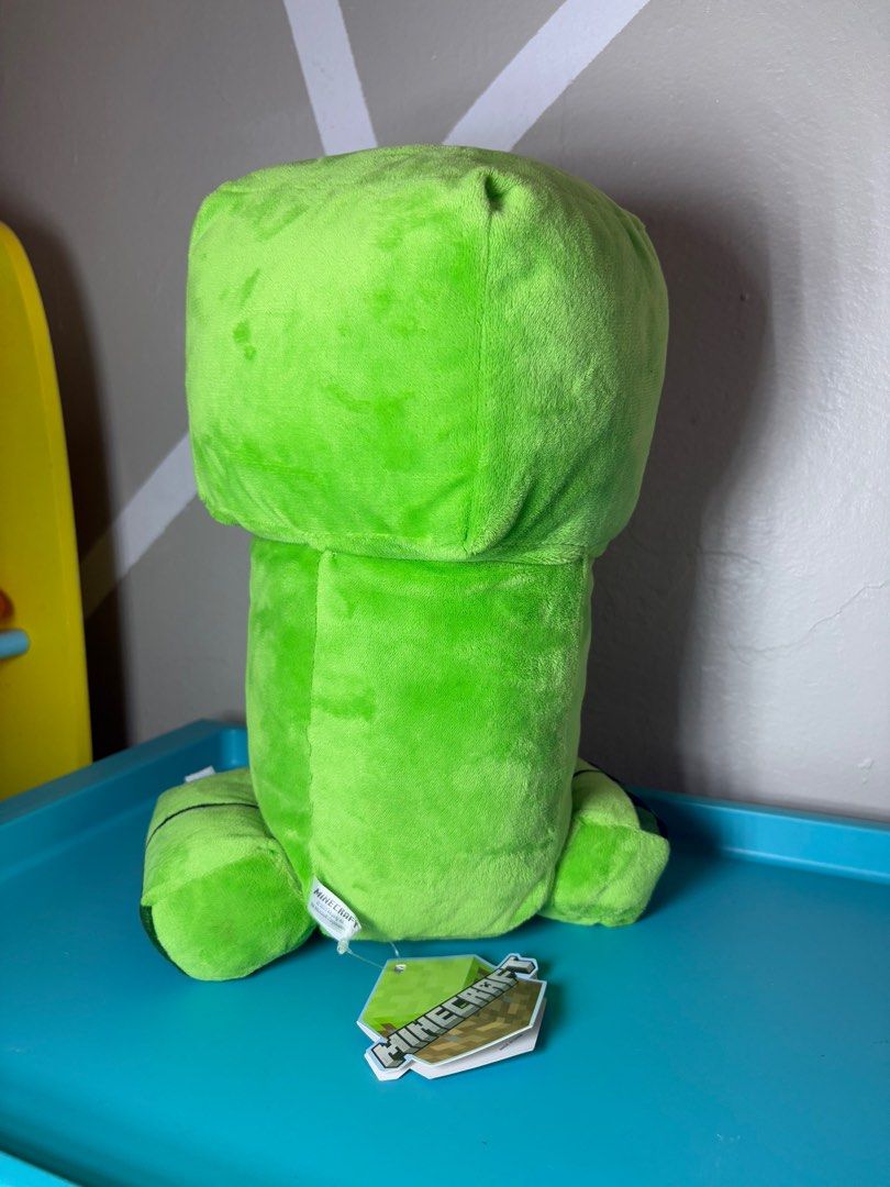Minecraft Creeper Plush Doll, Hobbies & Toys, Toys & Games on Carousell