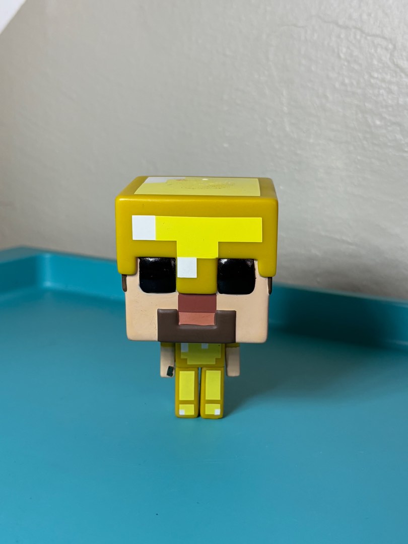 Minecraft Funko Pop Steve In Gold, Hobbies & Toys, Toys & Games on ...