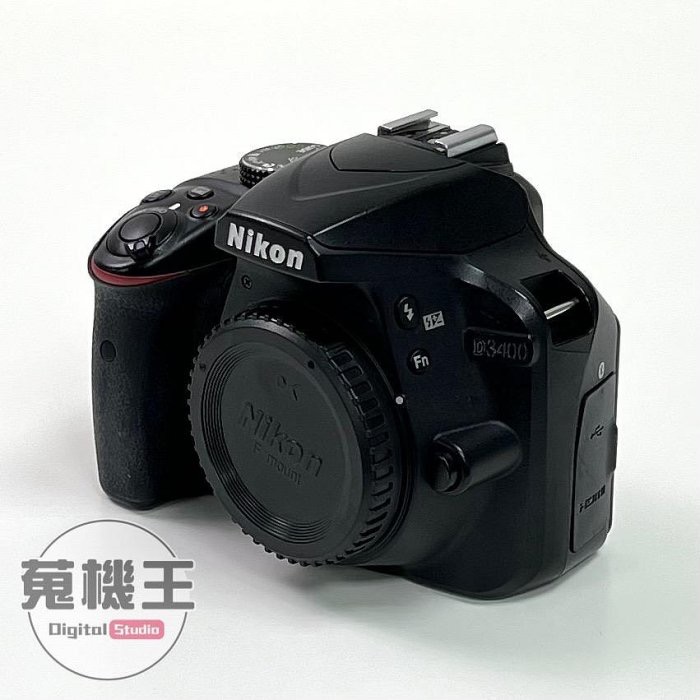 【蒐機王】Nikon D3400 單機身 快門數 : 24197次【可用舊3C折抵購買】D1556-8, 相機攝影, 相機在旋轉拍賣