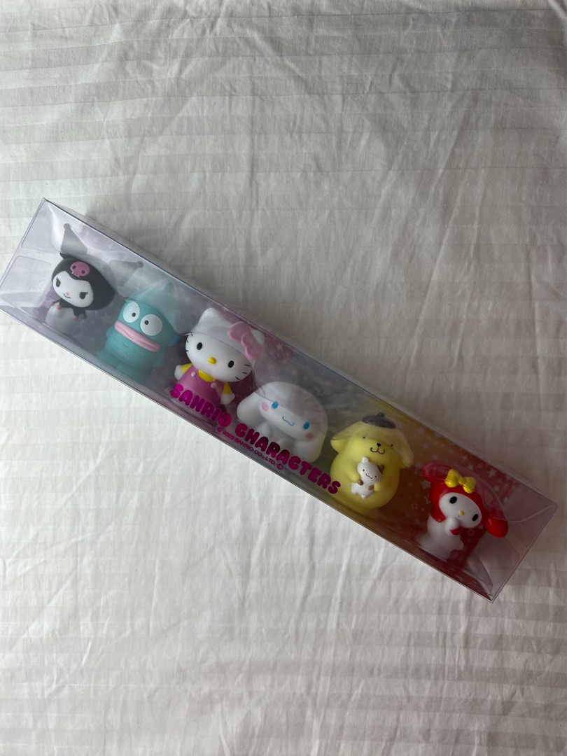 original sanrio limited edition figurine set 6 in 1 from japan, Hobbies ...
