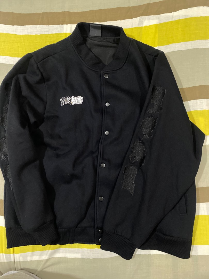 Oxygen x Yuyu Hakusho Bomber Jacket, Men's Fashion, Coats, Jackets and ...