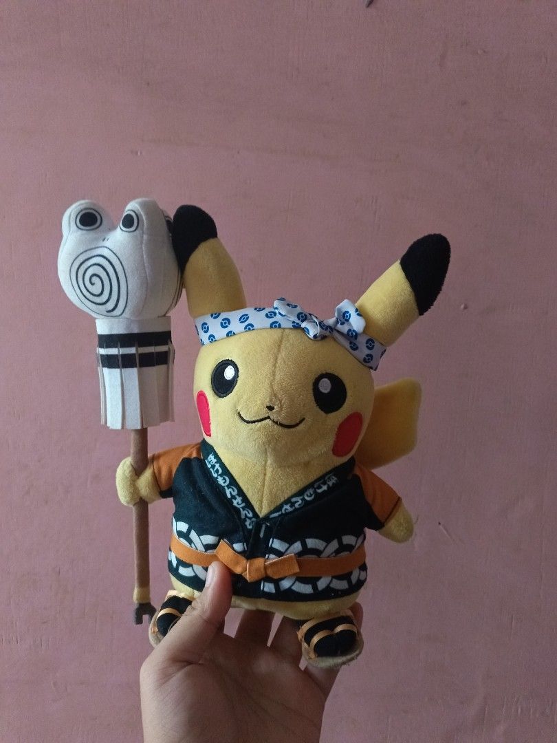 Pikachu Firefighter Pokemon Plush, Hobbies & Toys, Toys & Games on ...