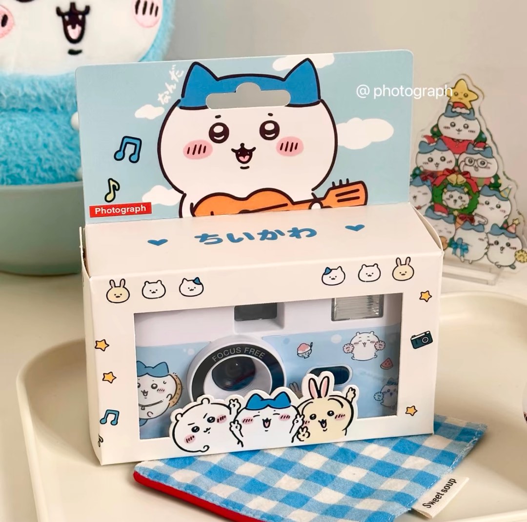 (PO) Chiikawa film camera, Photography, Cameras on Carousell