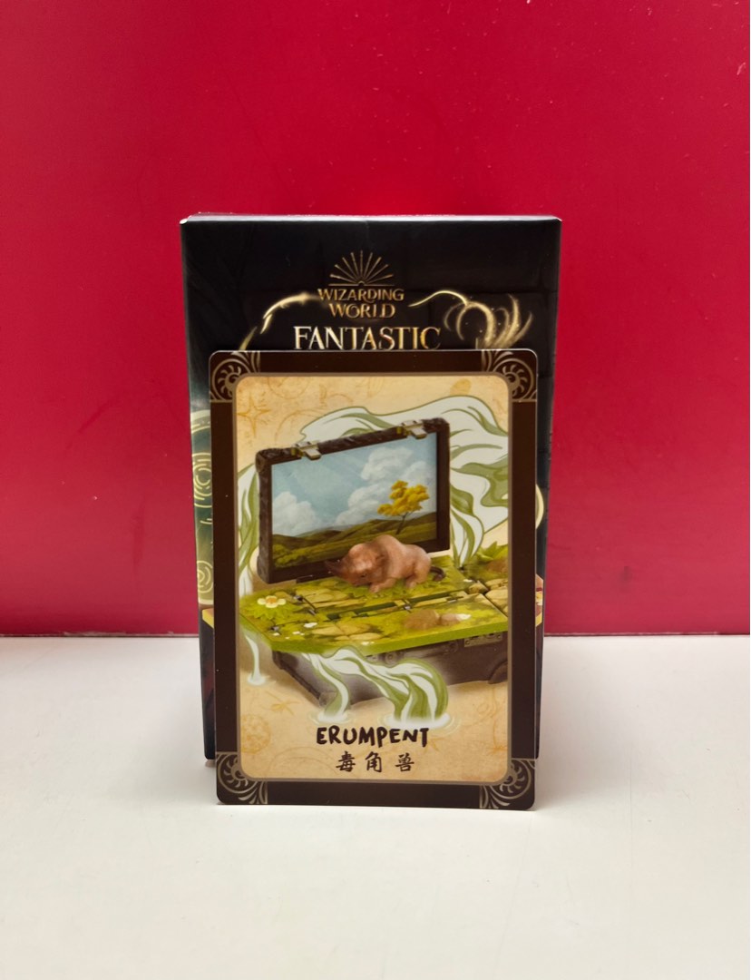 POPMART Fantastic Beasts Series Figures (Erumpent), Hobbies & Toys ...