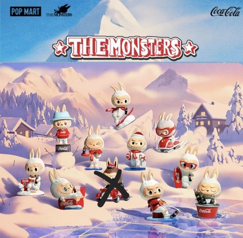 Popmart Labubu Coca Cola (100% Authentic) Take all for $168, Hobbies ...