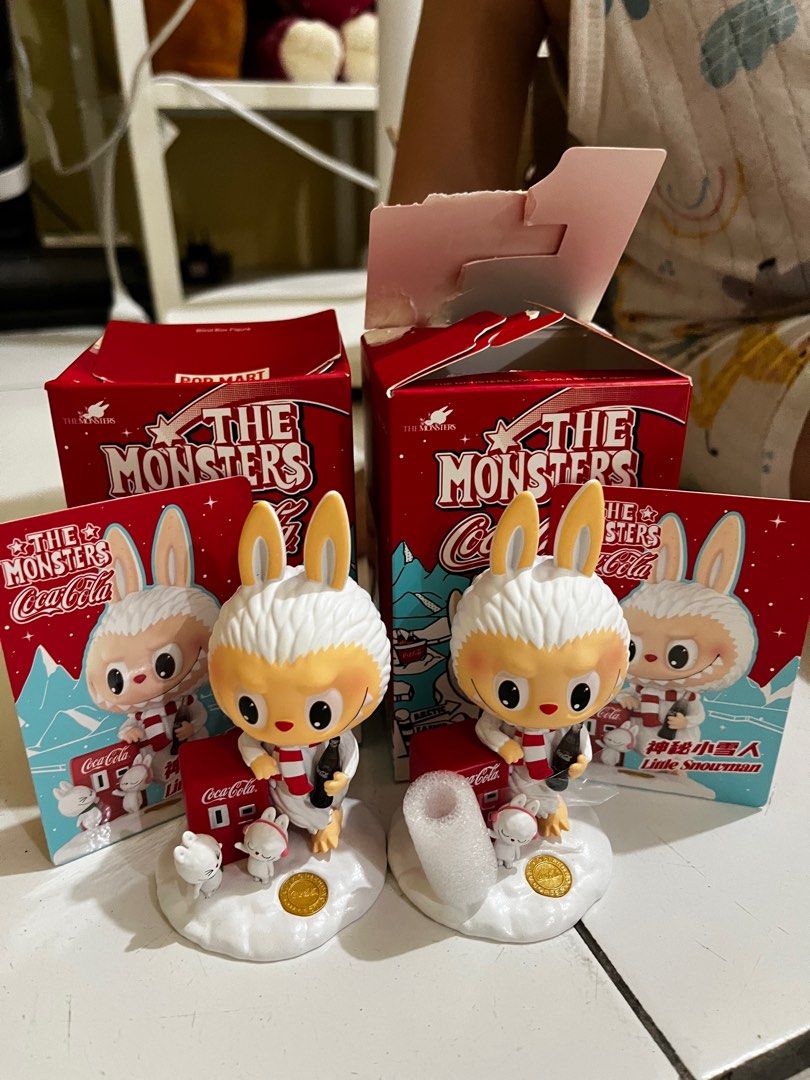 Popmart labubu X coke series figure, Toys & Collectibles, Mainan di ...