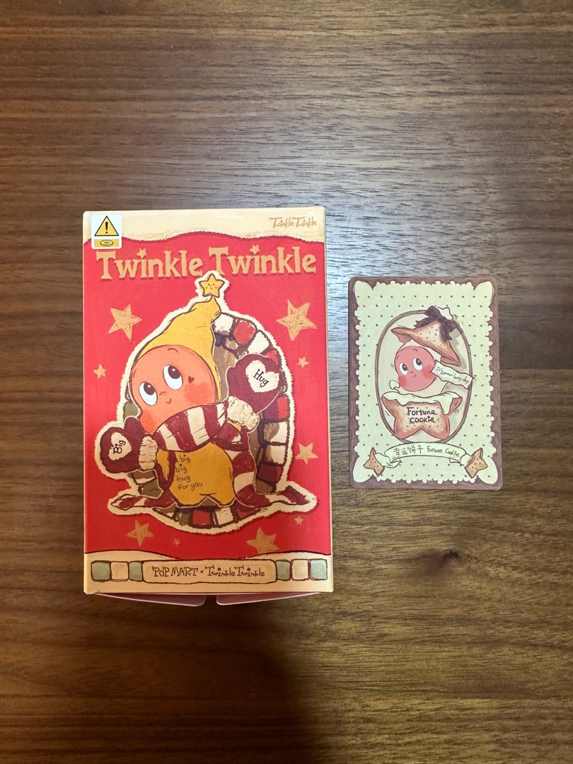 Popmart Twinkle Twinkle The Gift From Stars (Fortune Cookies), Hobbies ...