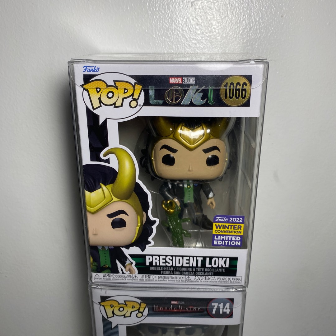 President Loki Funko Pop, Hobbies & Toys, Toys & Games on Carousell