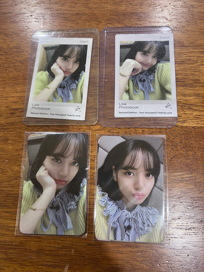 [QYOP] Lisa Photobook Preorder Benefits Photocard, Hobbies & Toys, Collectibles & Memorabilia, K ...