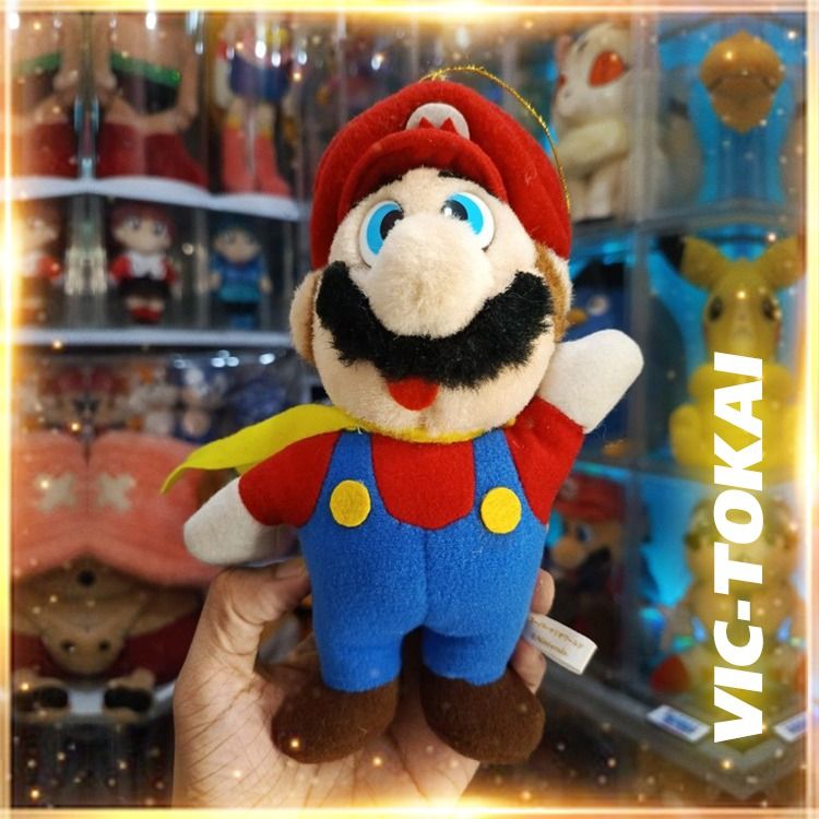 RARE 8-Inch Vic-Tokai Cape Super Mario Retro Video Nintendo Game Plush ...