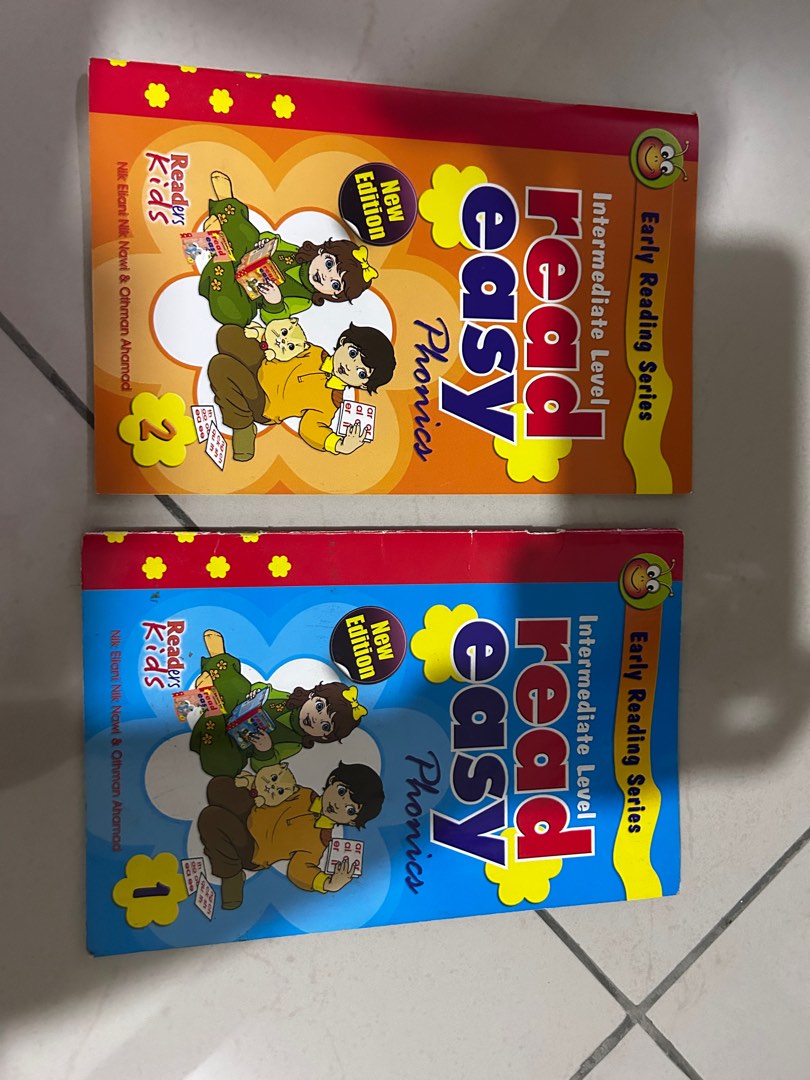 Read Easy Phonics Intermediate Level, Hobbies & Toys, Books & Magazines ...