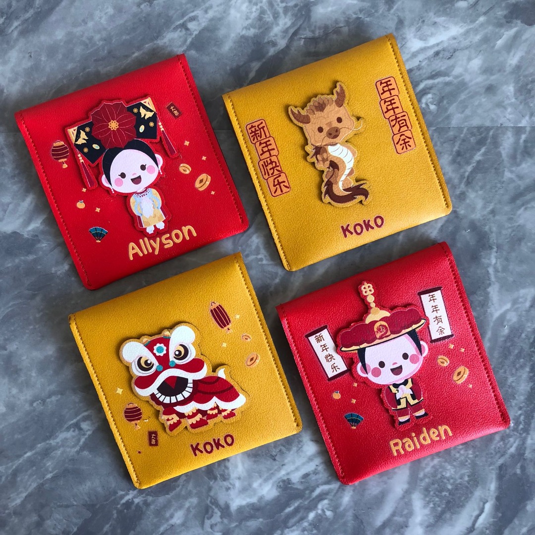 RED PACKET RED WALLET RED ENVELOPE MONEY POUCH MONEY PACKET ANGBAO HONG ...