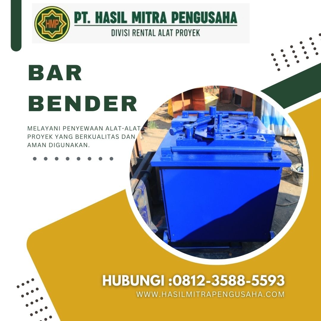 Rental Bar Bender Pulau Taliabu Provinsi Maluku Utara | Bar Bending ...