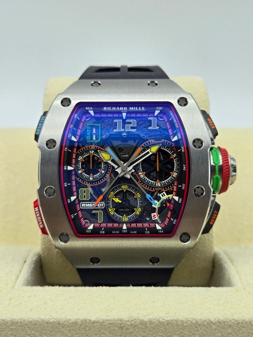 Richard Mille RM65-01 Titanium Split Seconds Chronograph Ti RM 65 RM65 ...
