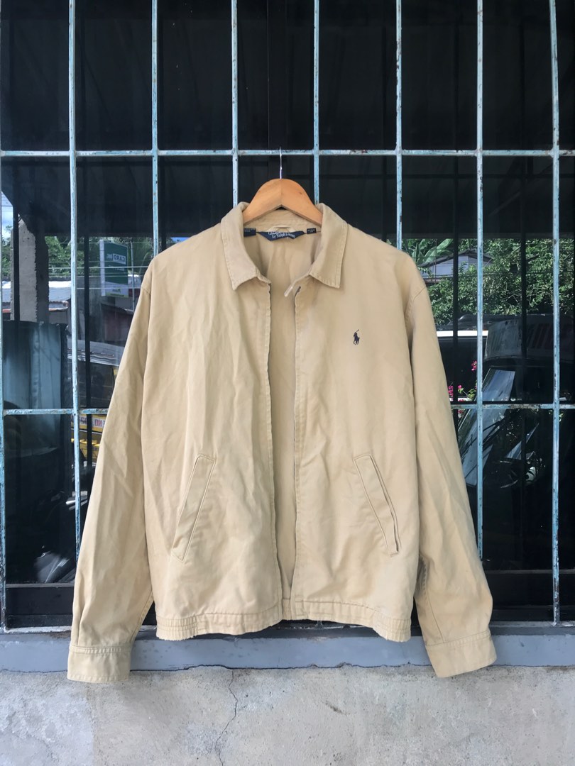 Rl harrington jacket (khaki), Men's Fashion, Coats, Jackets and ...