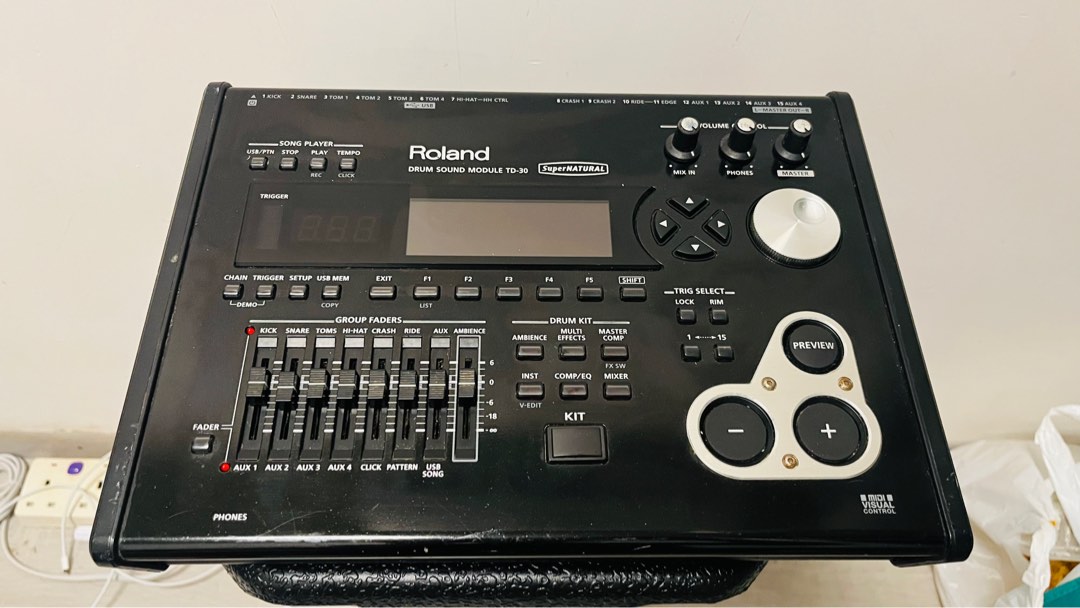 Roland TD 30 Module, 興趣及遊戲, 音樂、樂器 & 配件, 樂器 - Carousell