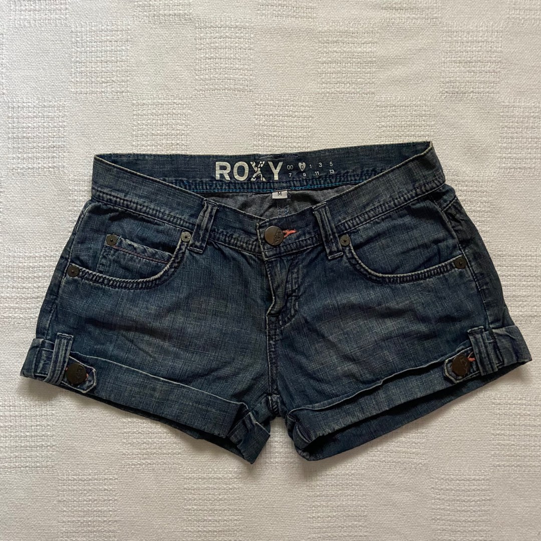 Roxy vintage clean cut low rise shorts, Women's Fashion, Bottoms ...