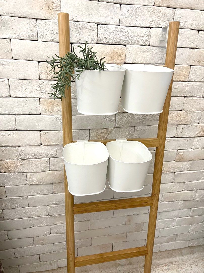 SATSUMAS IKEA Bamboo Plant Stand, Furniture & Home Living, Gardening ...